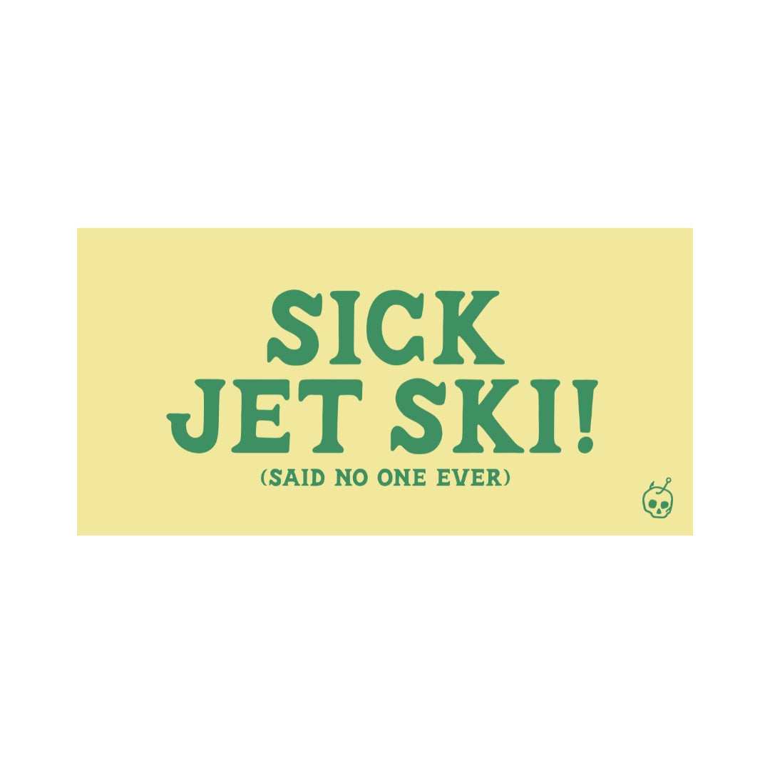 Sick Jet Ski Sticker – Badfish
